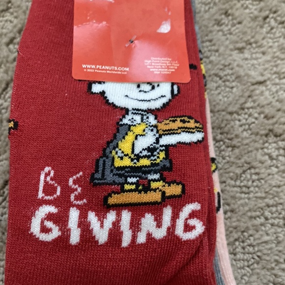 Peanuts | Accessories | Snoopy Peanuts Crew Socks | Poshmark